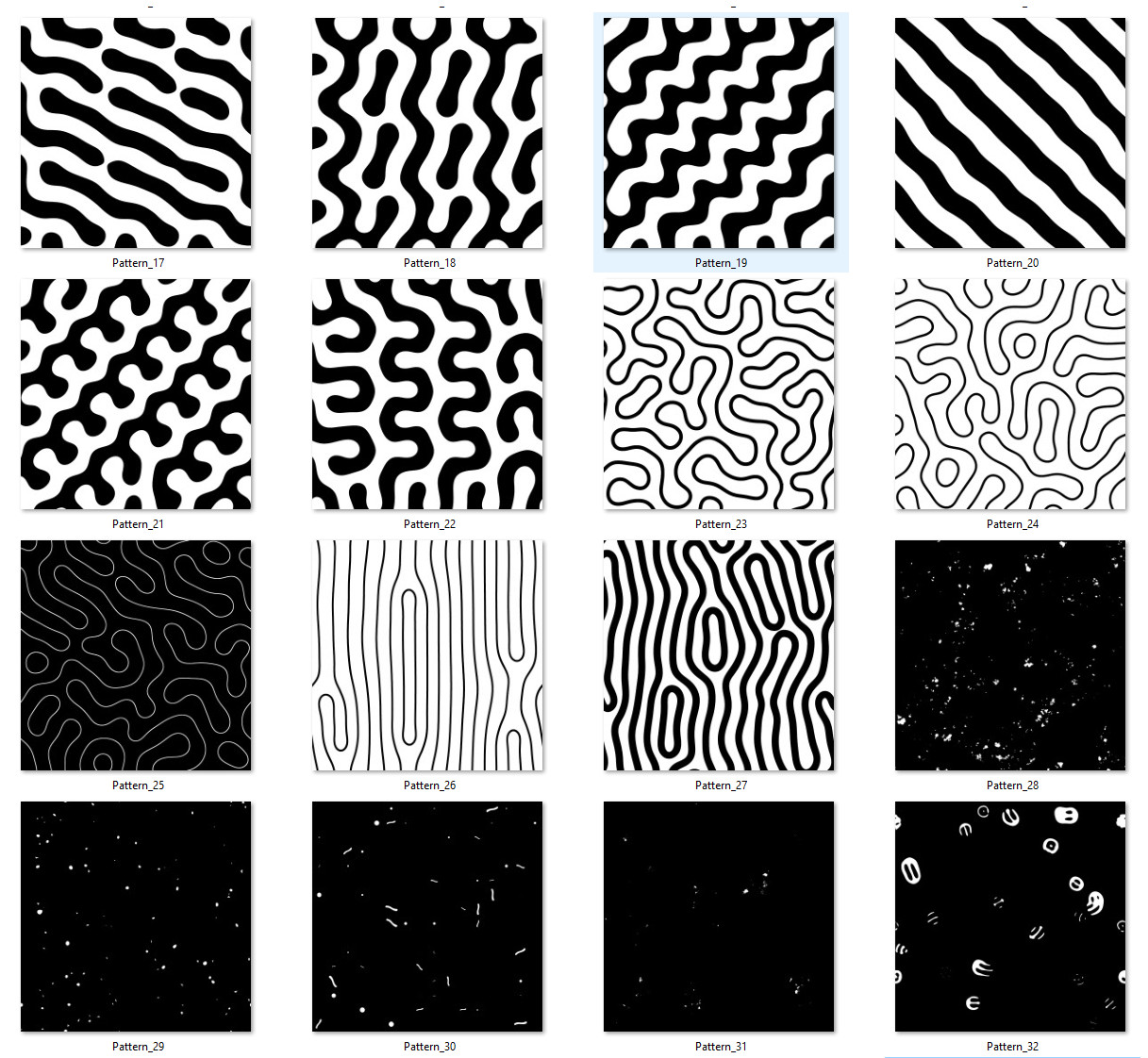 ArtStation - Modern Patterns Collection 01 | Brushes