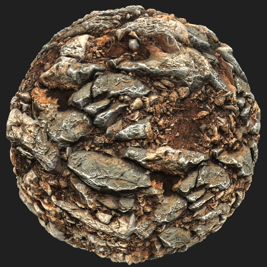 ArtStation - Rocky Ground 2 Material Pack | Game Assets