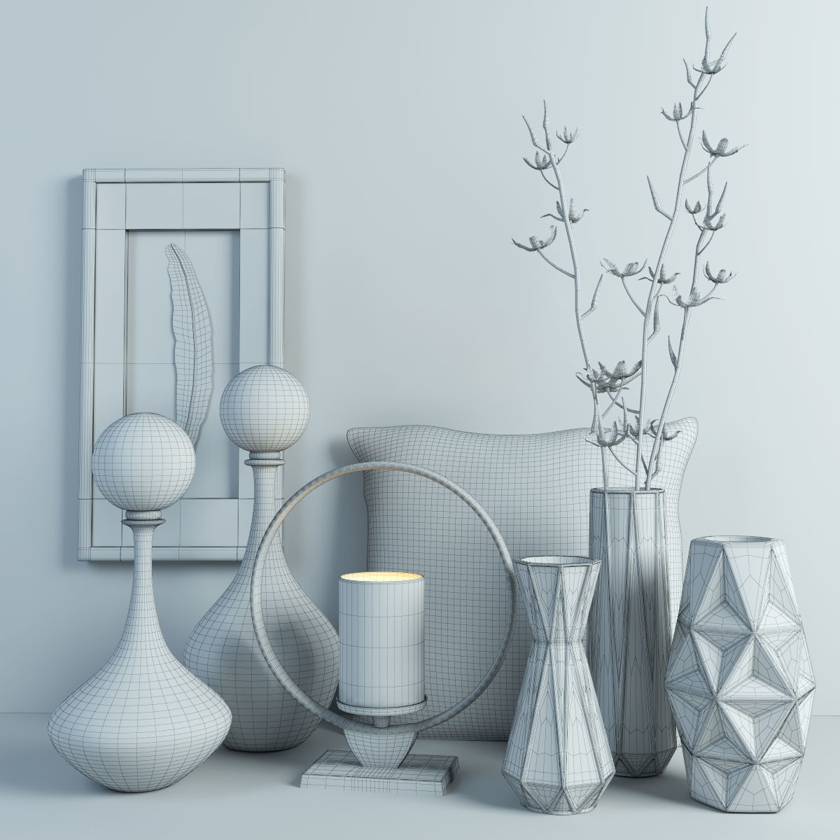 ArtStation - Decorative set for home | Resources