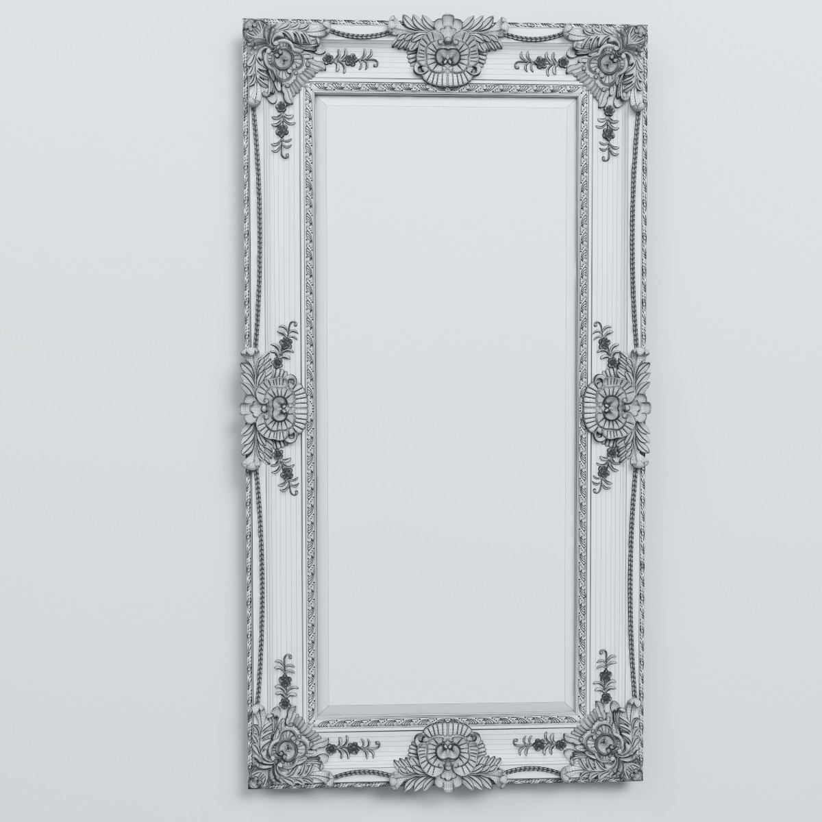 ArtStation - Mirror in classic frame | Resources
