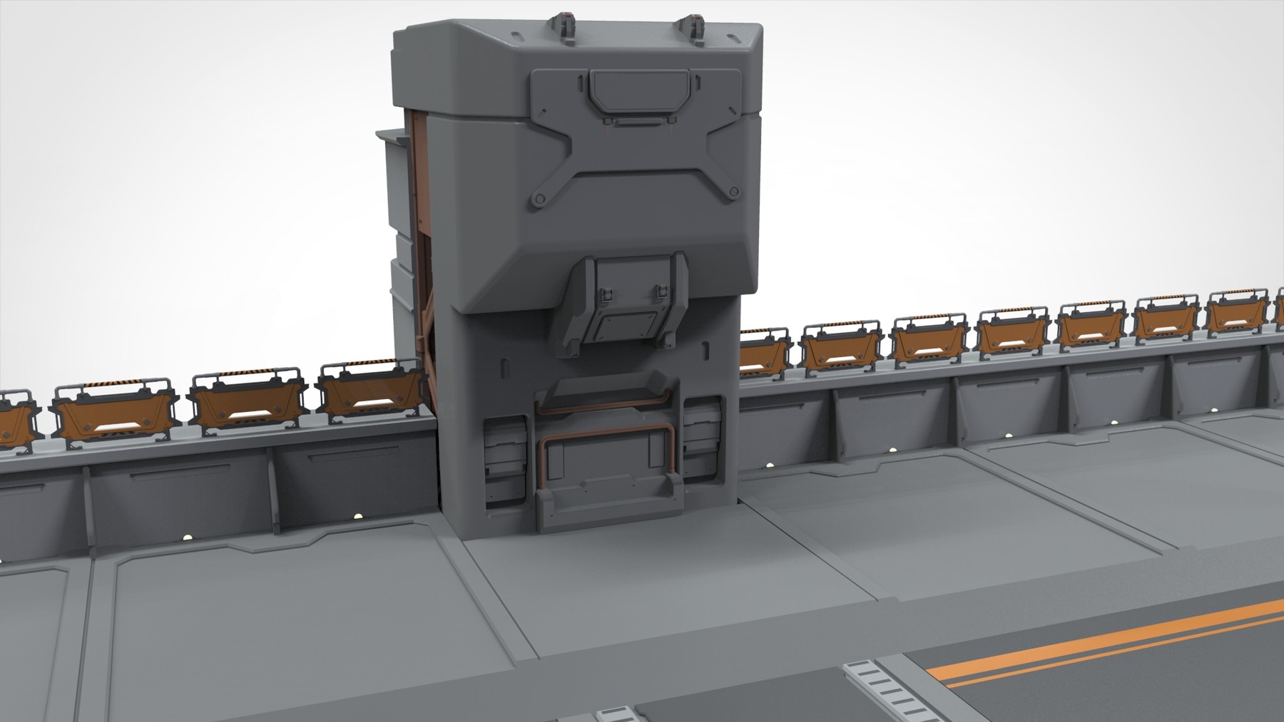 ArtStation - sci-fi bridge 2 | Resources