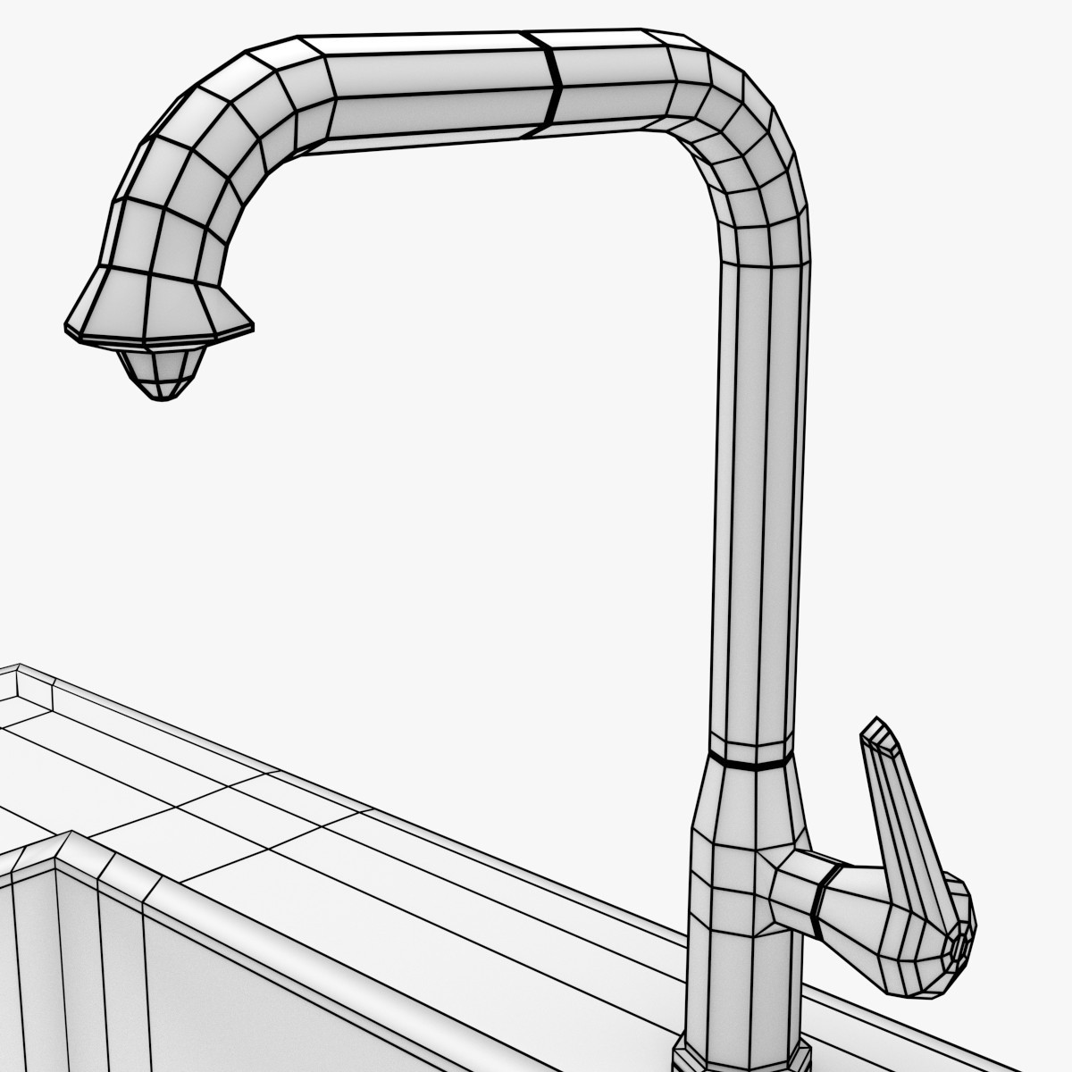ArtStation - Kitchen Sink and Tap | Resources