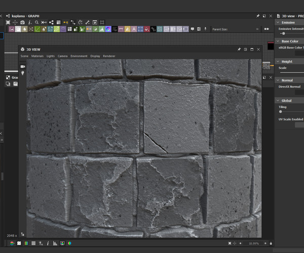 ArtStation - Tile Stone Material - Substance Designer | Resources