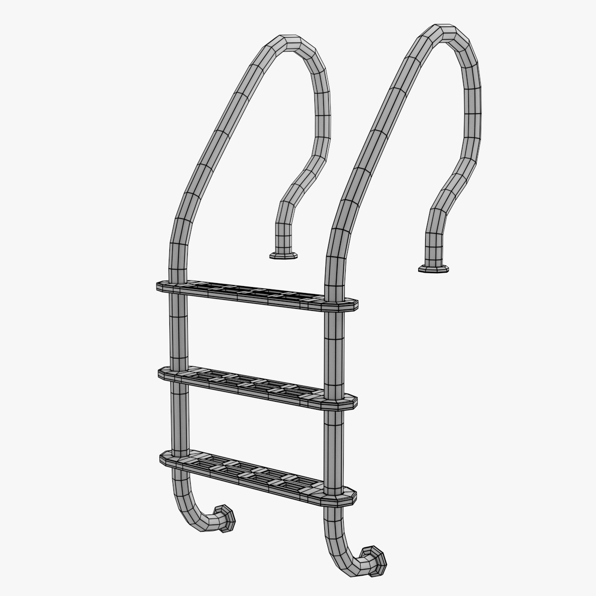 ArtStation - Swimming Pool Ladder | Resources