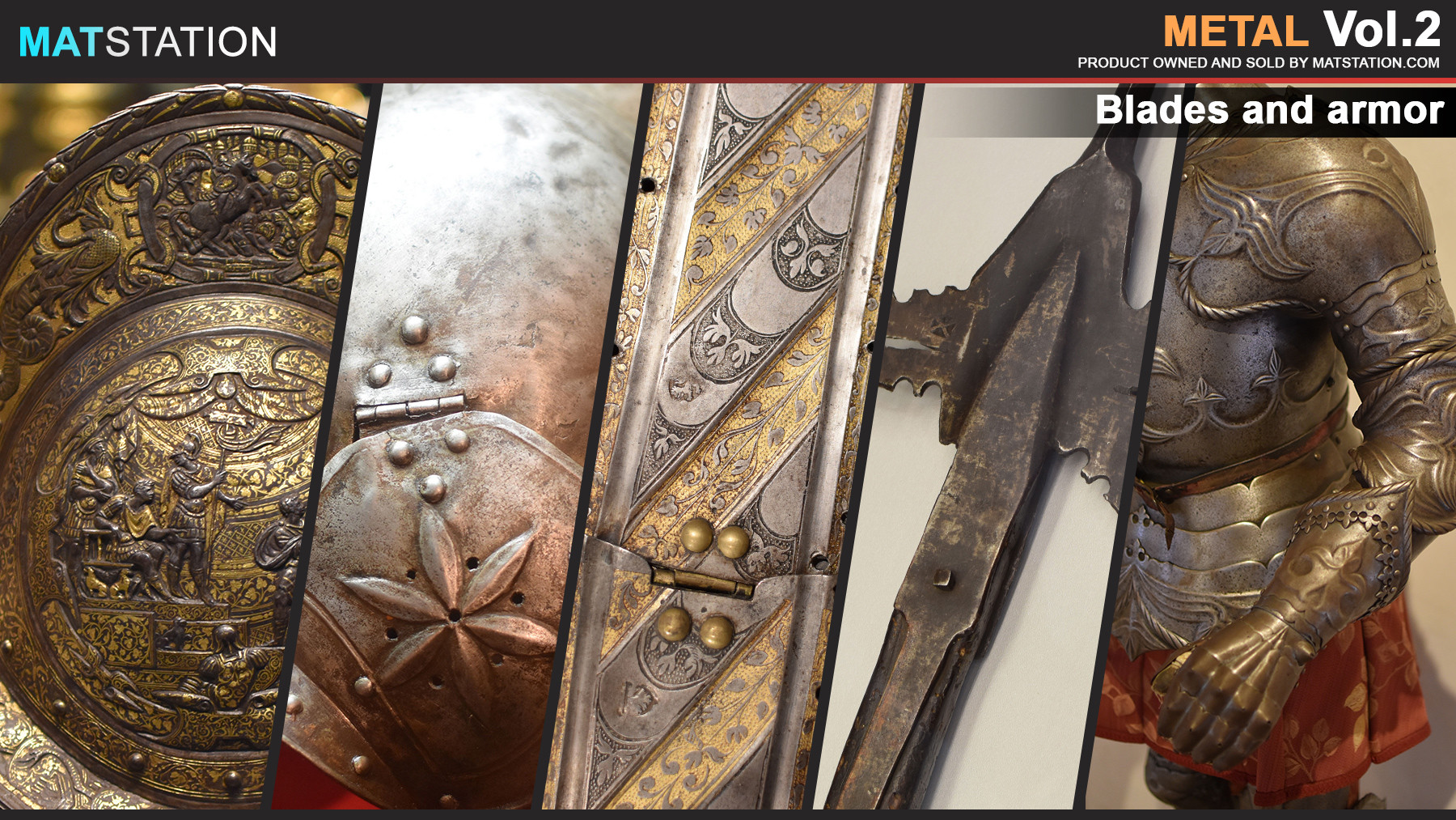 ArtStation - Photo Pack - Metal - Vol.2 | Resources