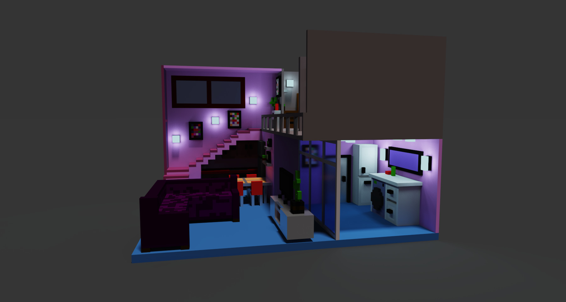 ArtStation - house_voxel | Resources