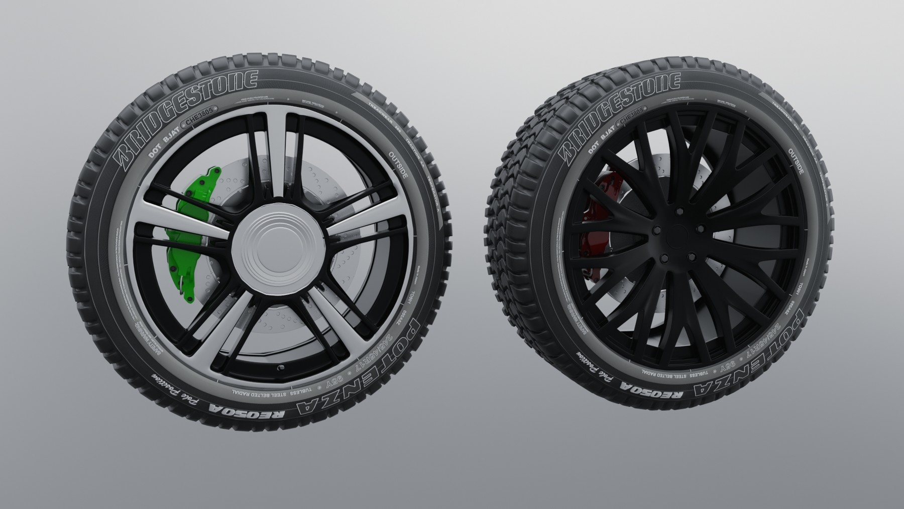 ArtStation - Modern sport car lowpoly 3d rims | Game Assets