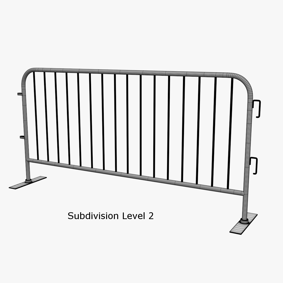 ArtStation - Crowd Barrier | Resources