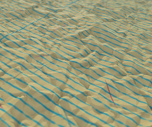 ArtStation - Substance Designer - Crumpled Paper | Resources