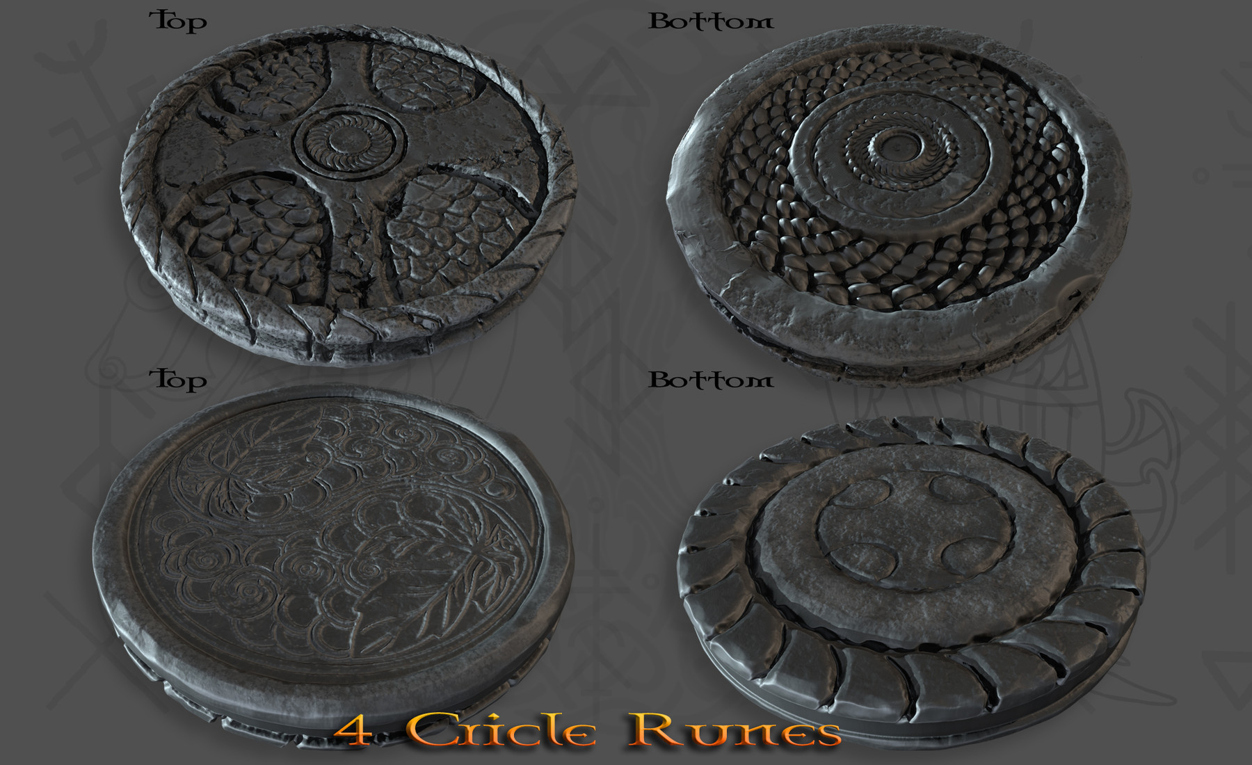 ArtStation - Rune Model Kit | Resources