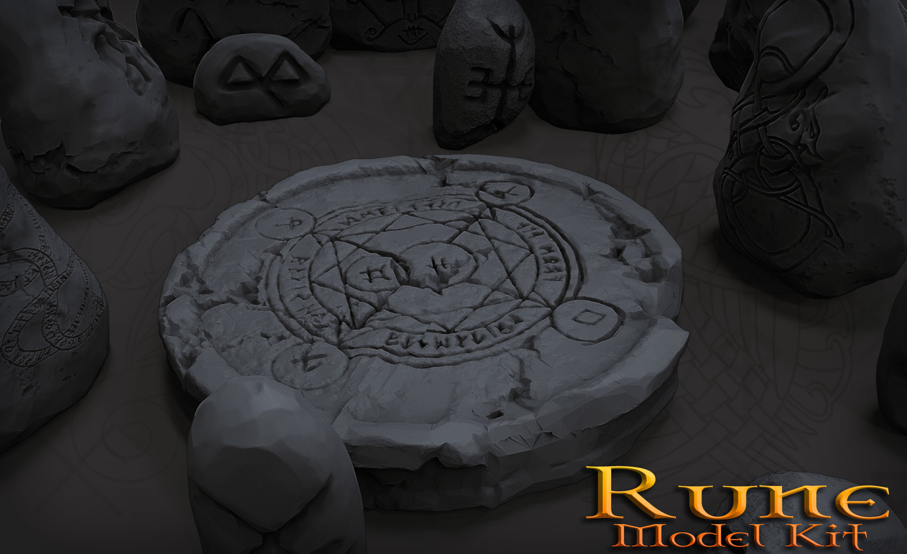 ArtStation - Rune Model Kit | Resources