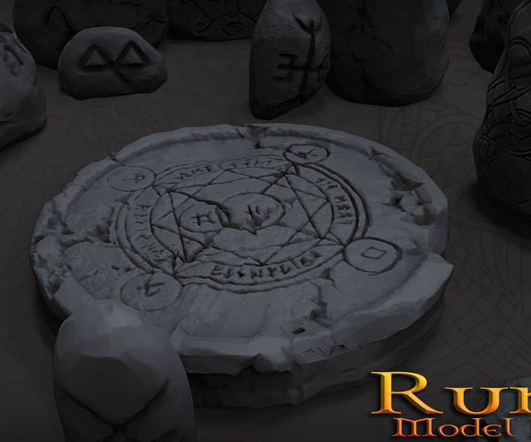 ArtStation - Rune Model Kit | Resources
