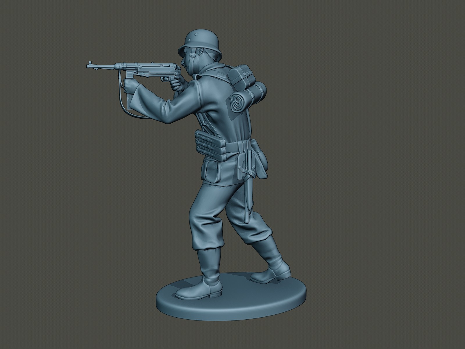 ArtStation - German soldier ww2 Shoot Stand G2 | Resources