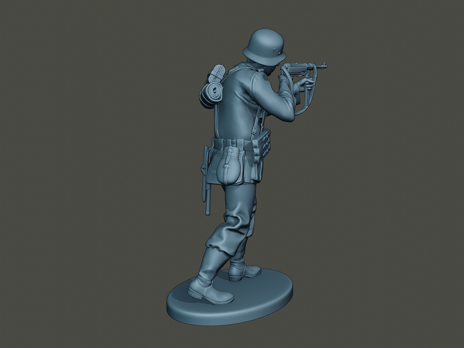 ArtStation - German soldier ww2 Shoot Stand G2 | Resources