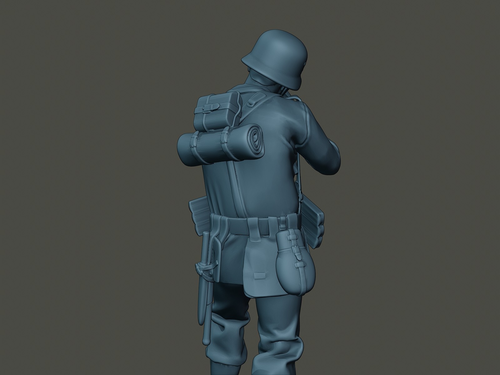 ArtStation - German soldier ww2 Shoot Stand G2 | Resources