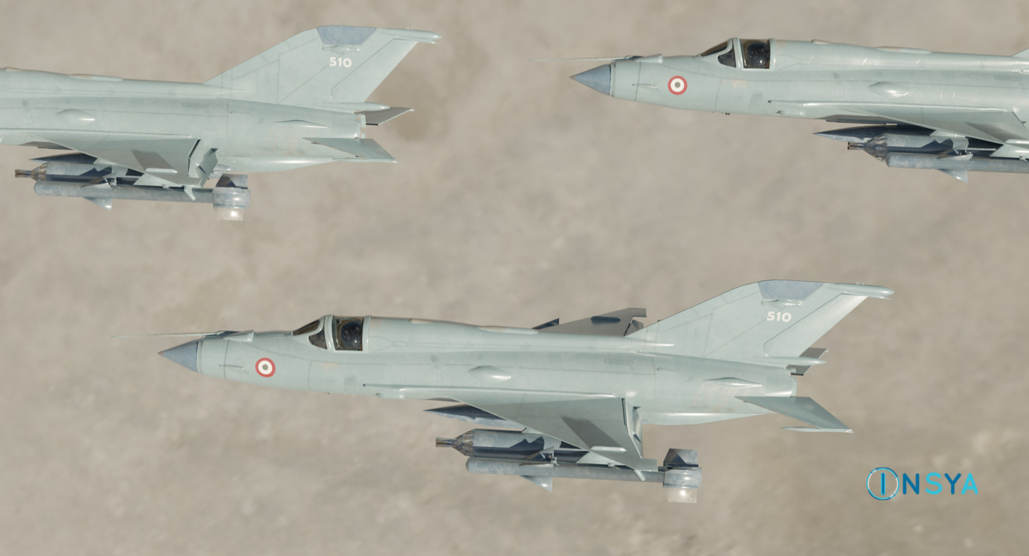 ArtStation - MiG 21 Pack of 5 Designs - Rigged and Animated Low-poly 3D ...