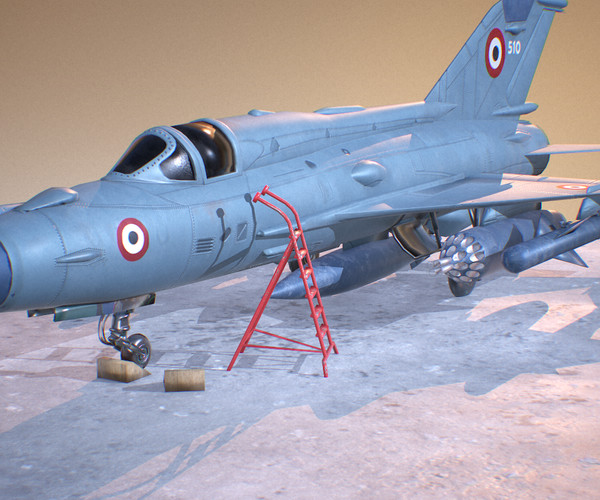 ArtStation - MiG 21 Pack of 5 Designs - Rigged and Animated Low-poly 3D ...