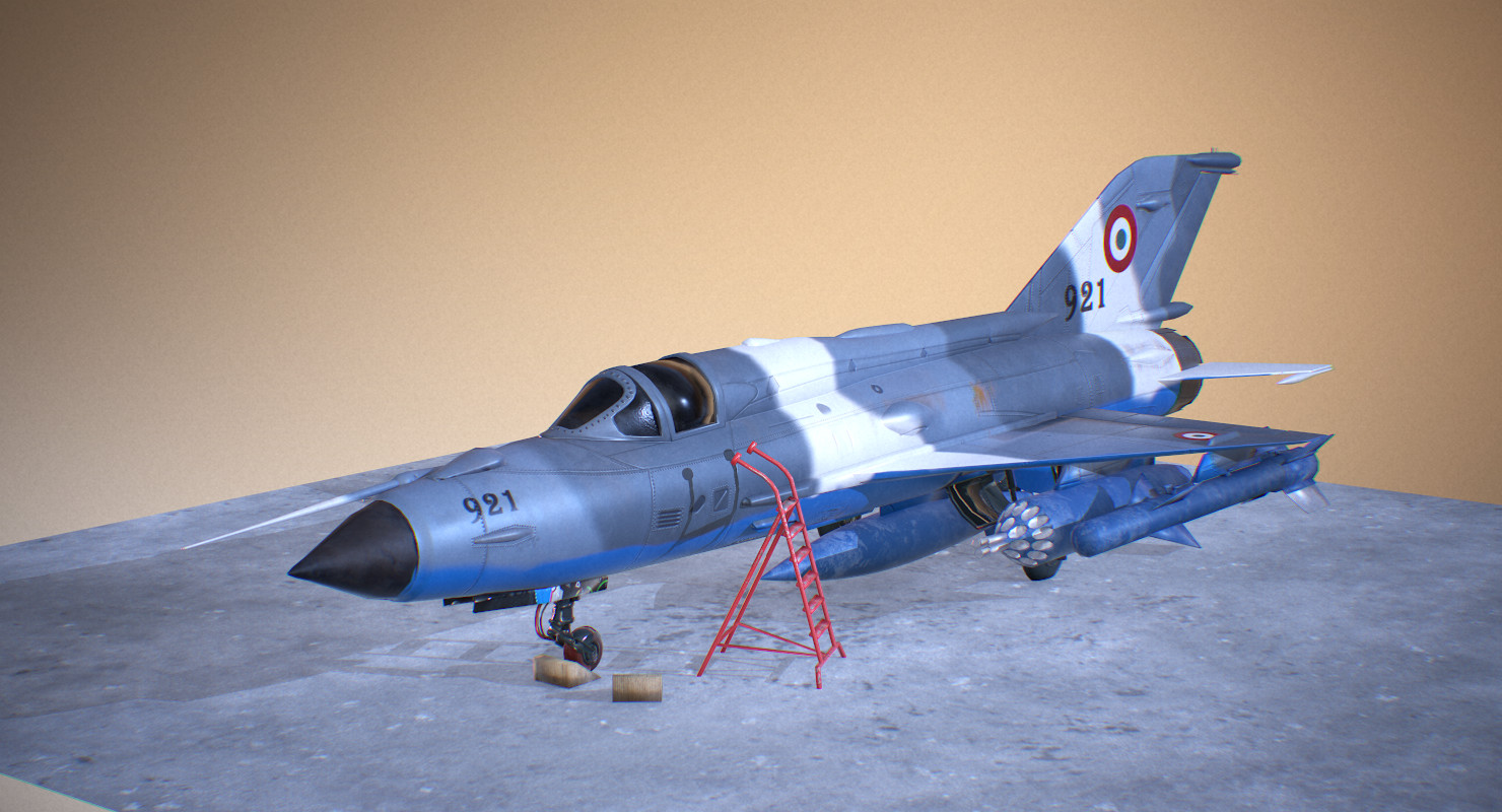 ArtStation - MiG 21 Pack of 5 Designs - Rigged and Animated Low-poly 3D ...