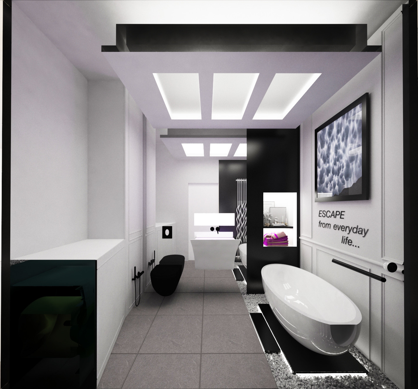 ArtStation - INTERIOR BATHROOM SCENE | Resources