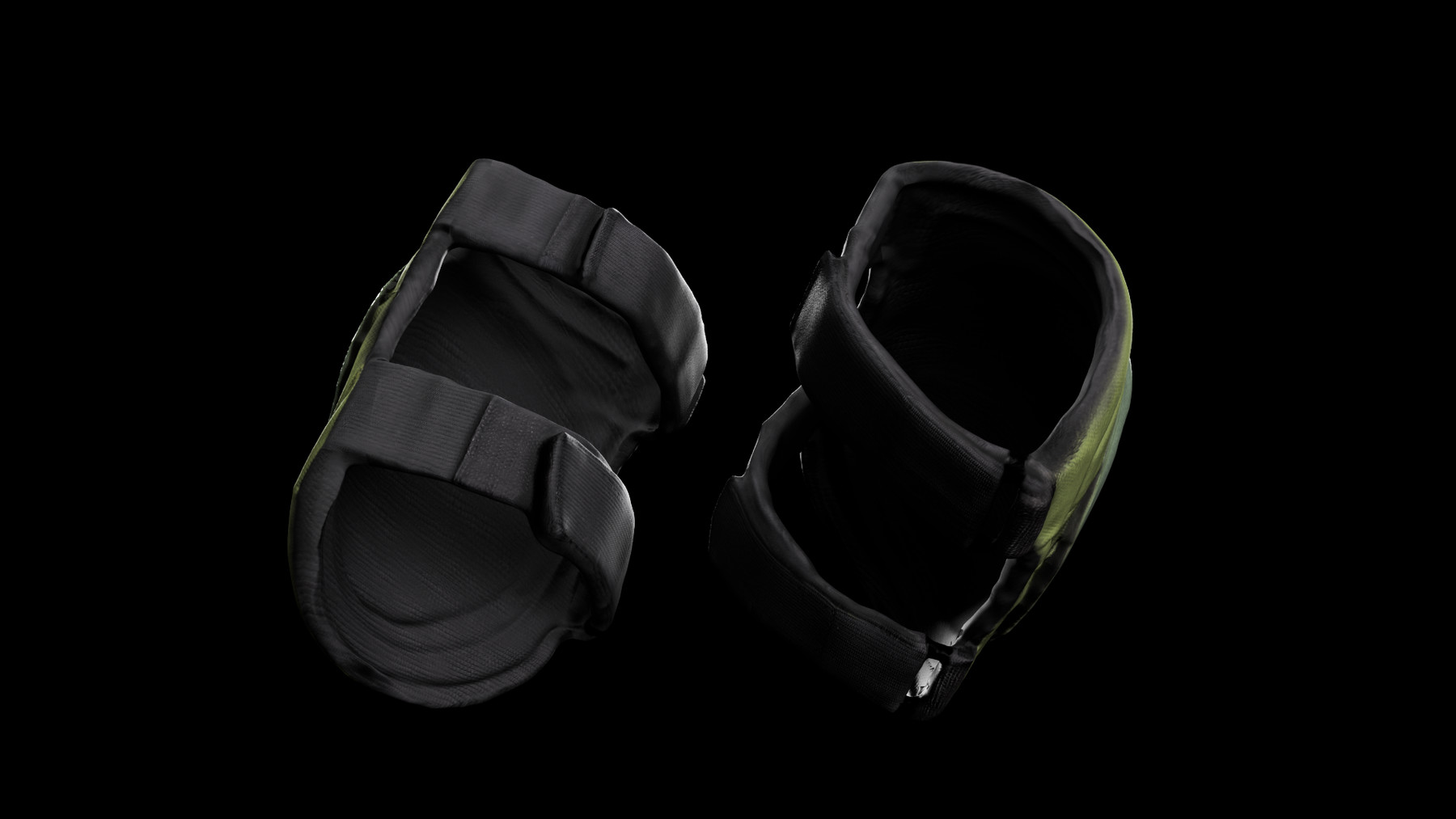 ArtStation - Military khaki elbow pads with PBR textures 06 | Game Assets