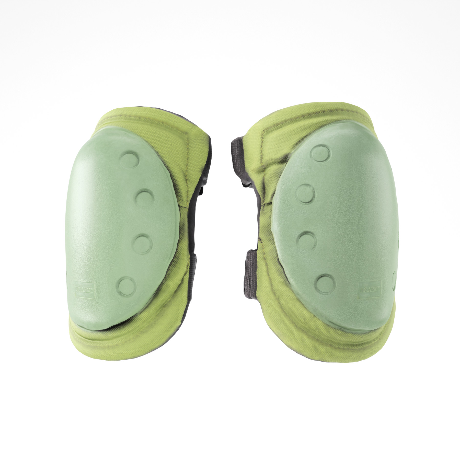 ArtStation - Military khaki elbow pads with PBR textures 06 | Game Assets