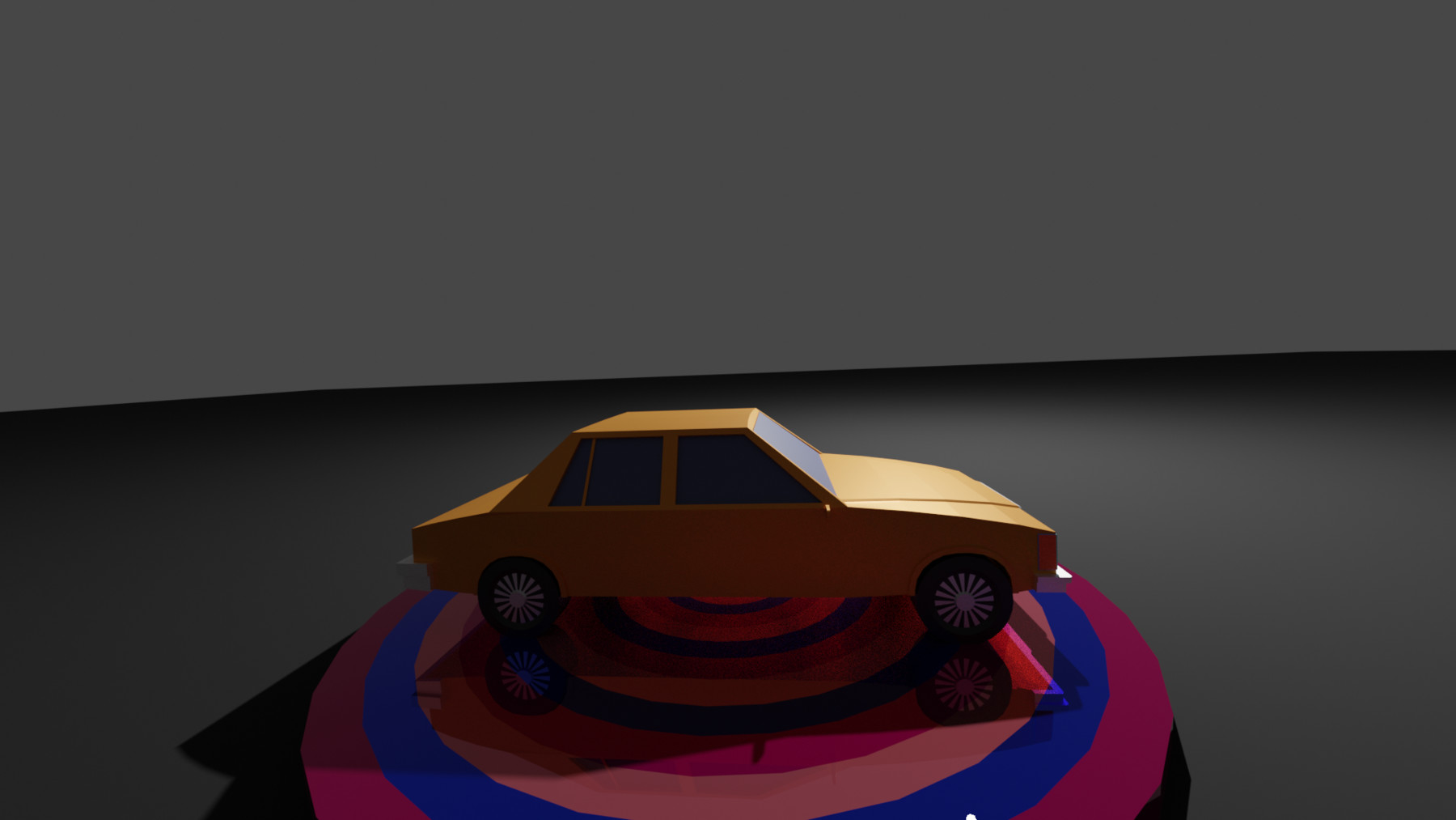 ArtStation - Low poly classic car | Resources