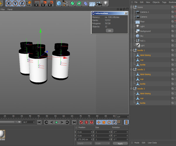 ArtStation - Bottle 3D Model | Resources