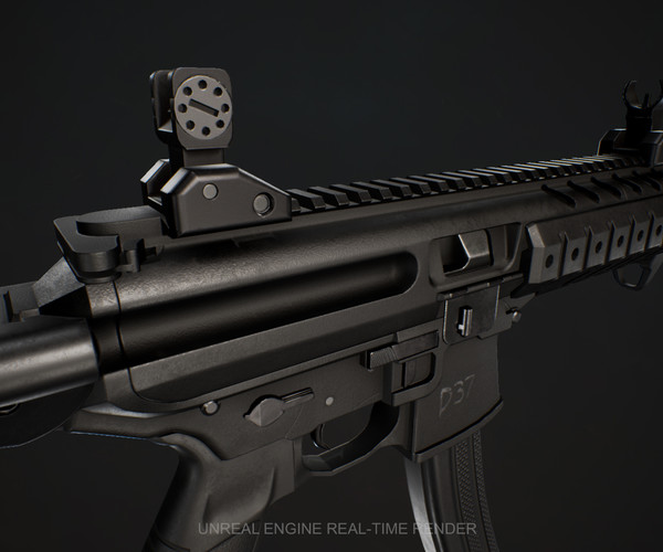 ArtStation - Sig Sauer MPX | Game Assets