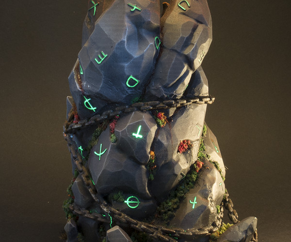 ArtStation - Monolith With Runes | Resources