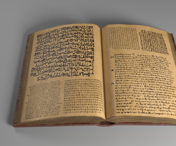 ArtStation - Opened Ancient Spellbook | Resources