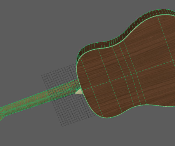 ArtStation - Acoustic Guitar | Resources