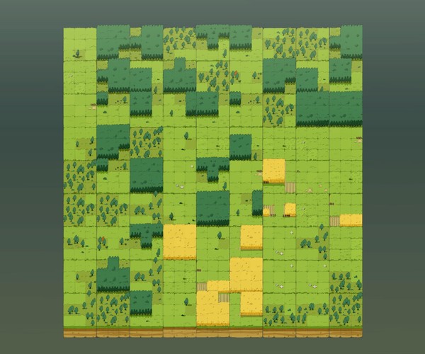 ArtStation - World Puzzle #06 | Game Assets