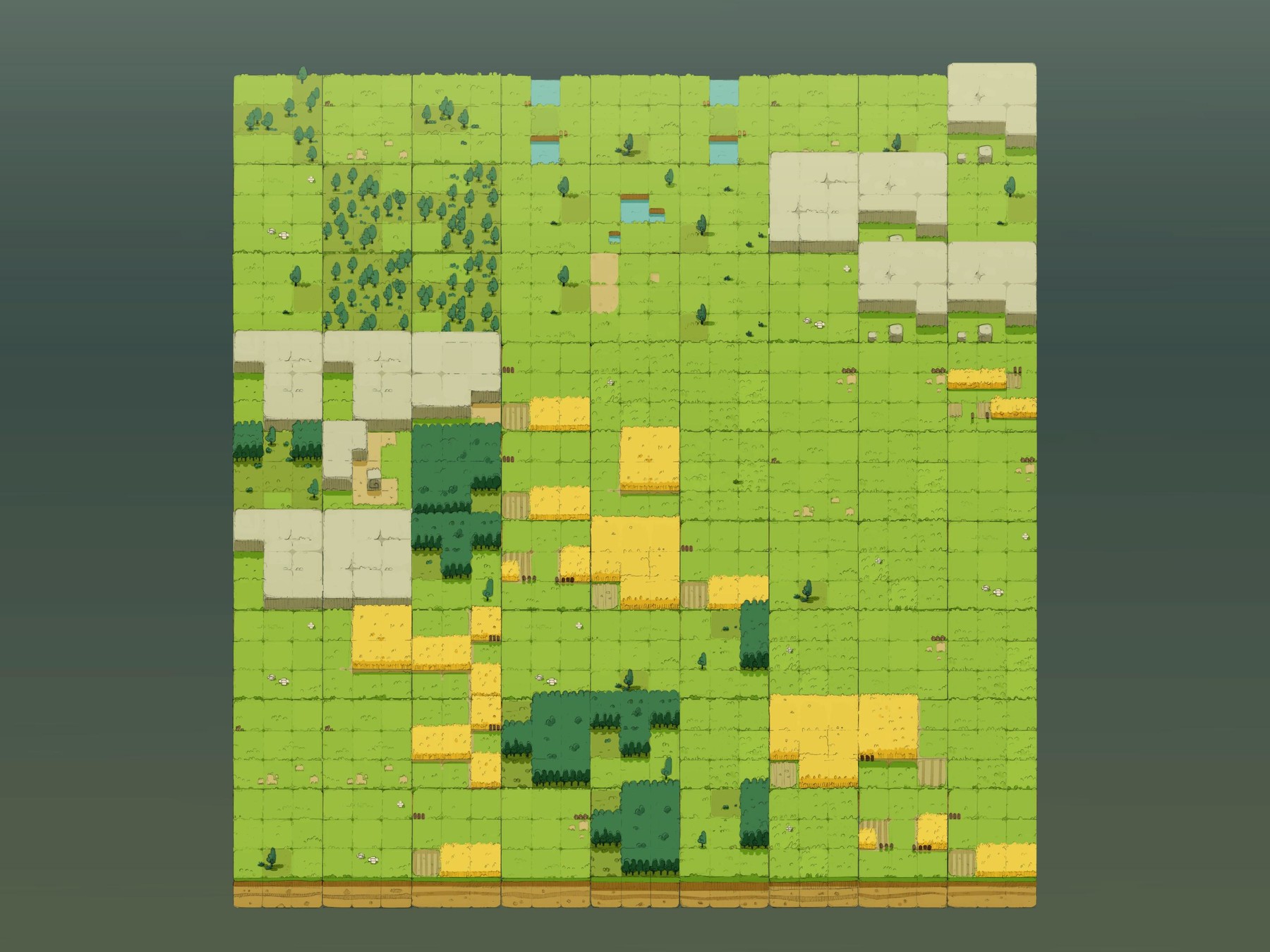 ArtStation - World Puzzle #08 | Game Assets