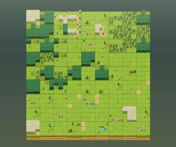 ArtStation - World Puzzle #11 | Game Assets