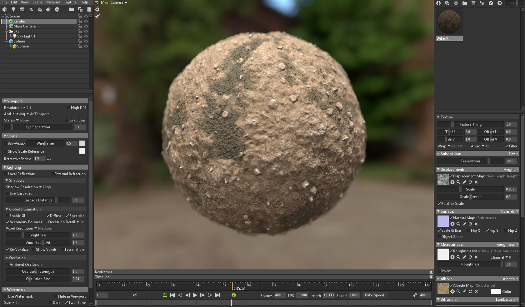 ArtStation - Procedural Ground Material / Substance designer | Resources