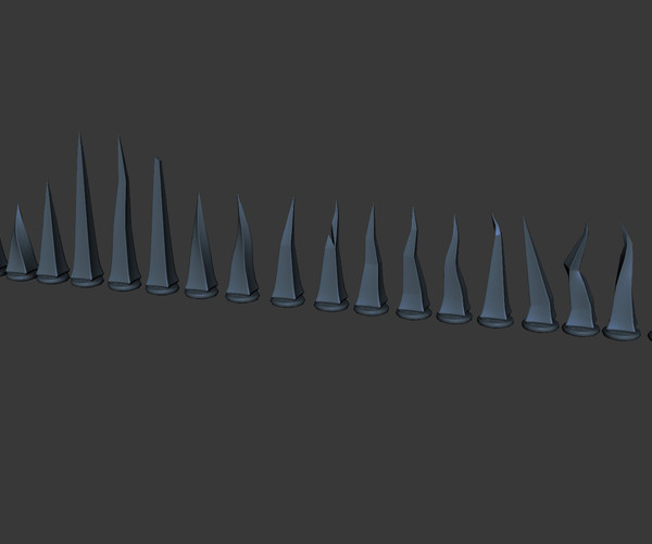 ArtStation - Metal spikes IMM | Brushes