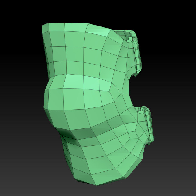 ArtStation - Military sand knee pads 12 with PBR textures | Game Assets