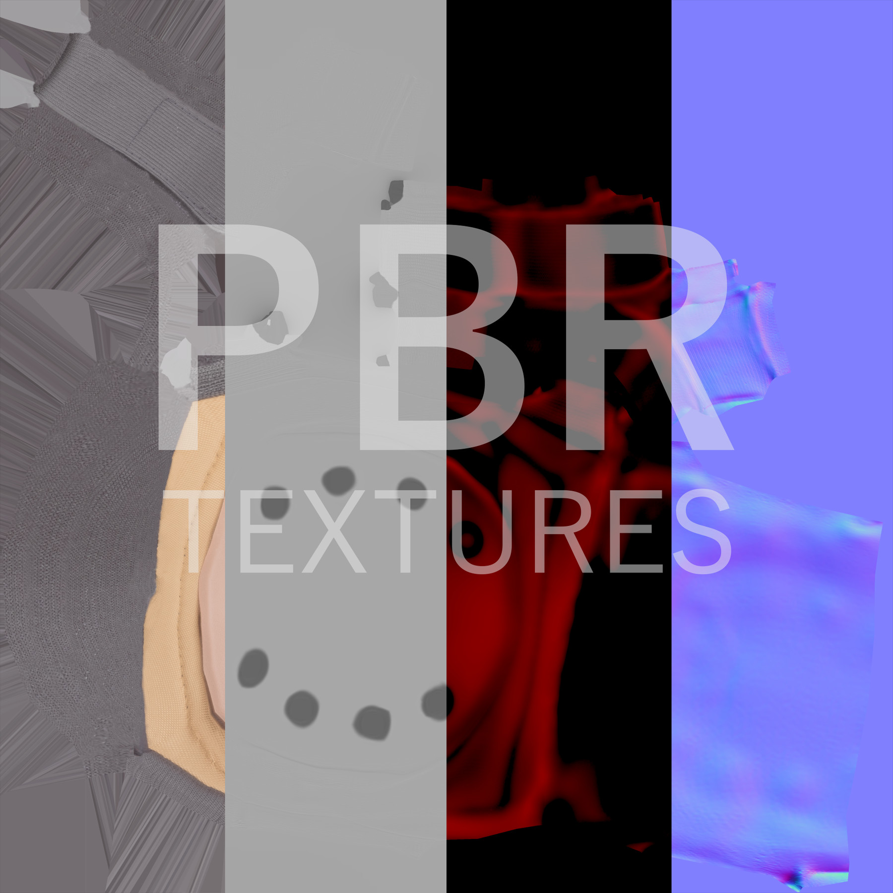 ArtStation - Military sand elbow pads with PBR textures 13 | Game Assets