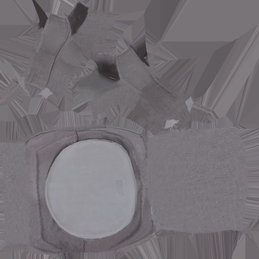 ArtStation - Military black elbow pads with PBR textures 14 | Game Assets