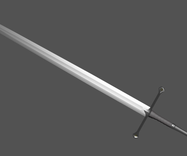 ArtStation - Aragorn's Sword Anduril | Resources