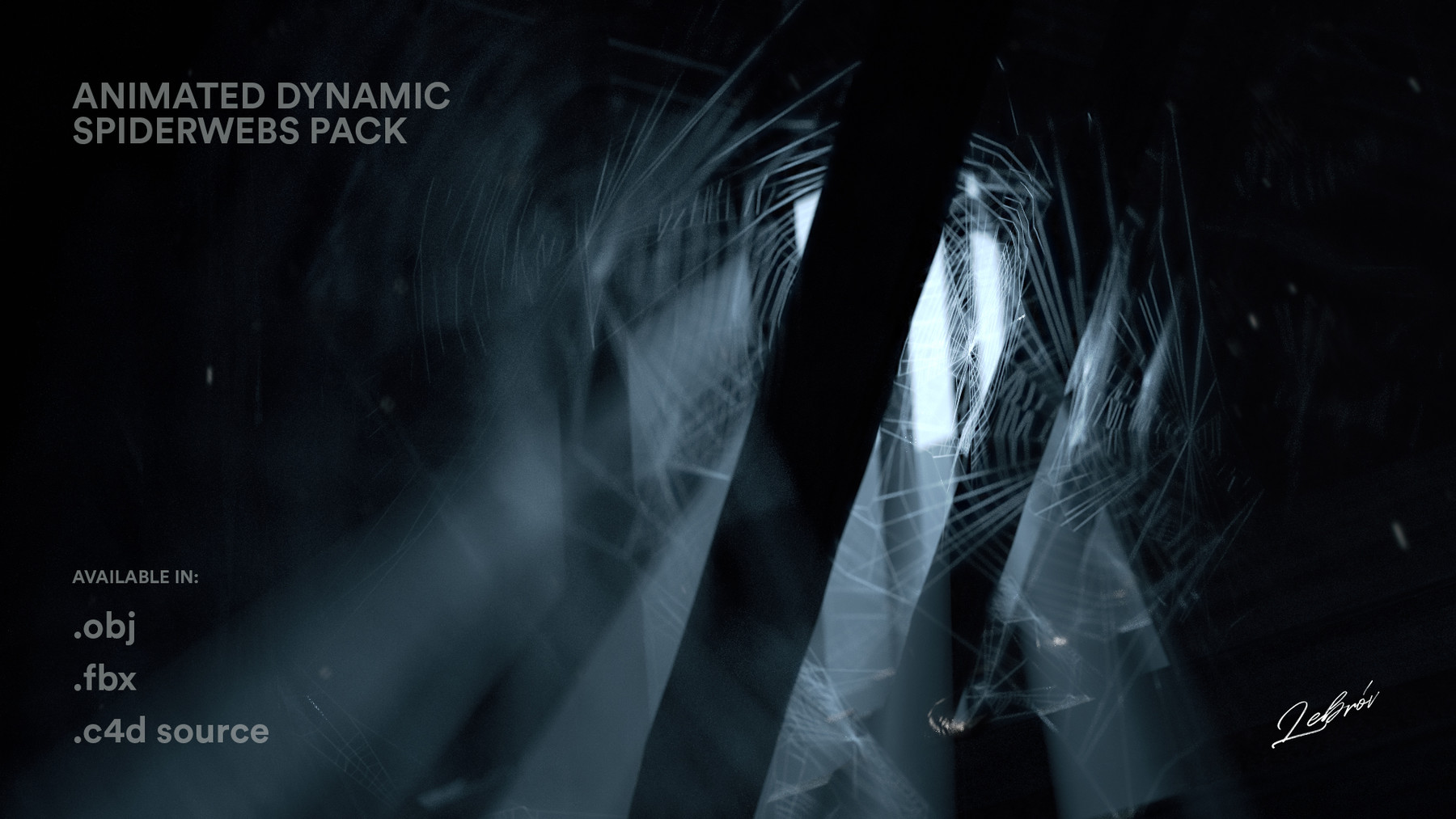 ArtStation - Dynamic Spiderwebs Pack | Resources