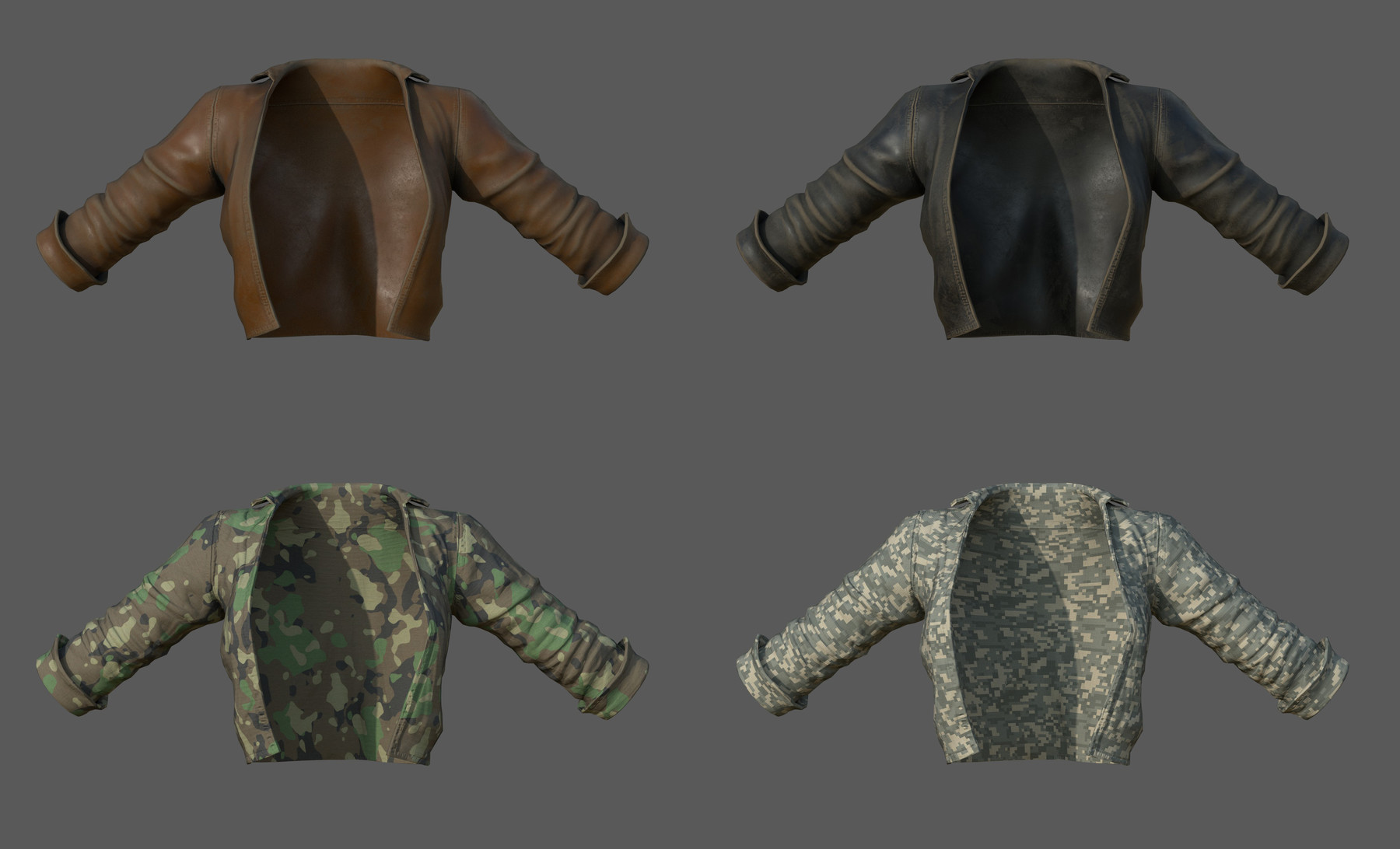 ArtStation - Character - Female Girl Customize Bundle Pack | Game Assets