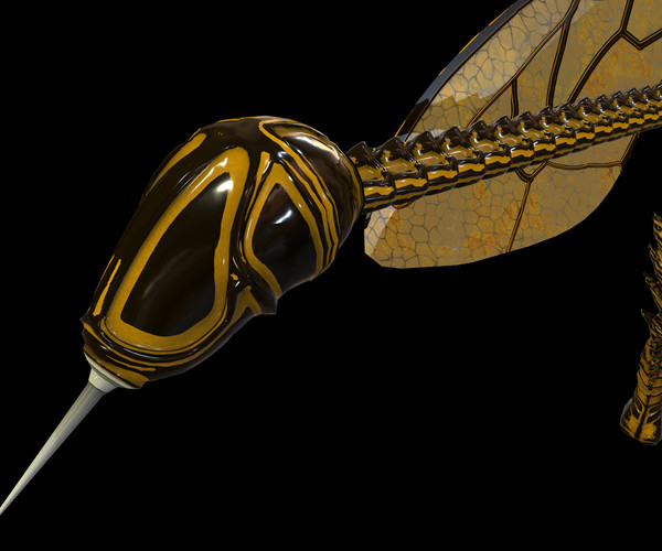 ArtStation - Mutant Wasp | Game Assets