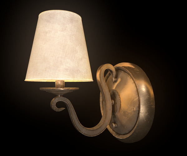 ArtStation - wall lamp | Resources