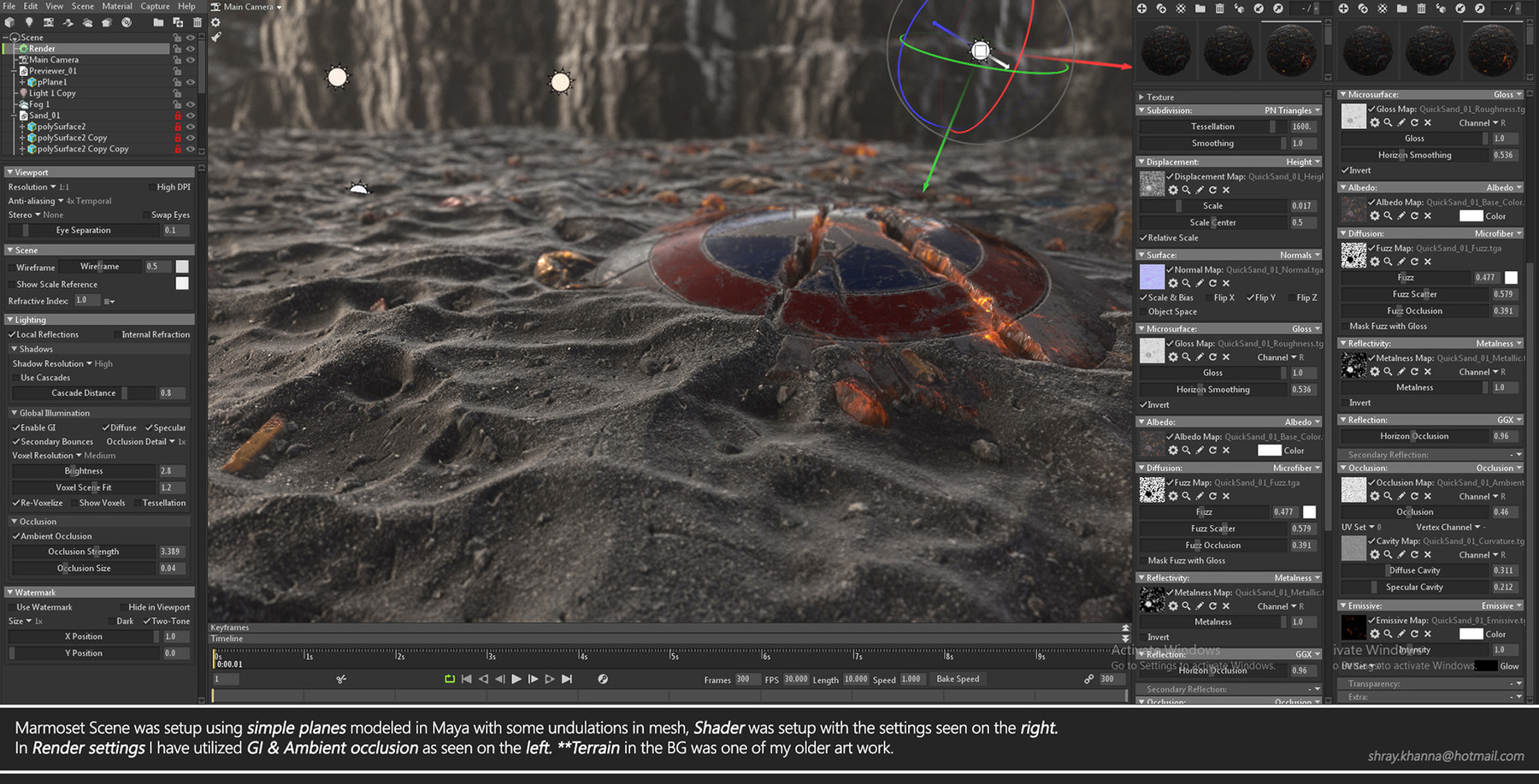 ArtStation - Substance Material Breakdown [SCREENSHOTS] I Black Sand ...