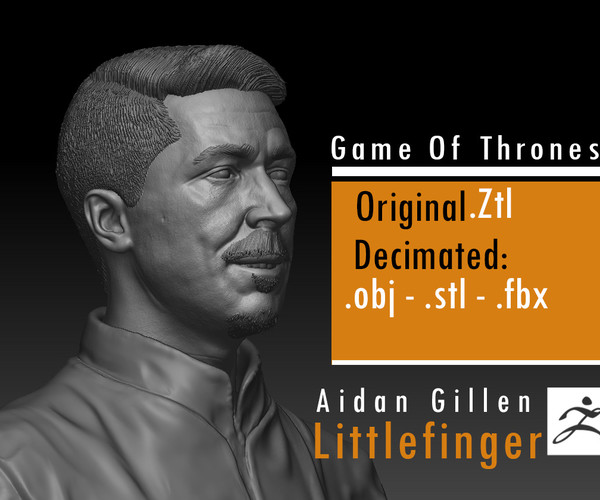 ArtStation - Aidan Gillen - Littlefinger Petyr Baelish - Game of ...