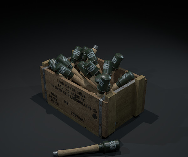 ArtStation - Grenade Crate Pack | Resources