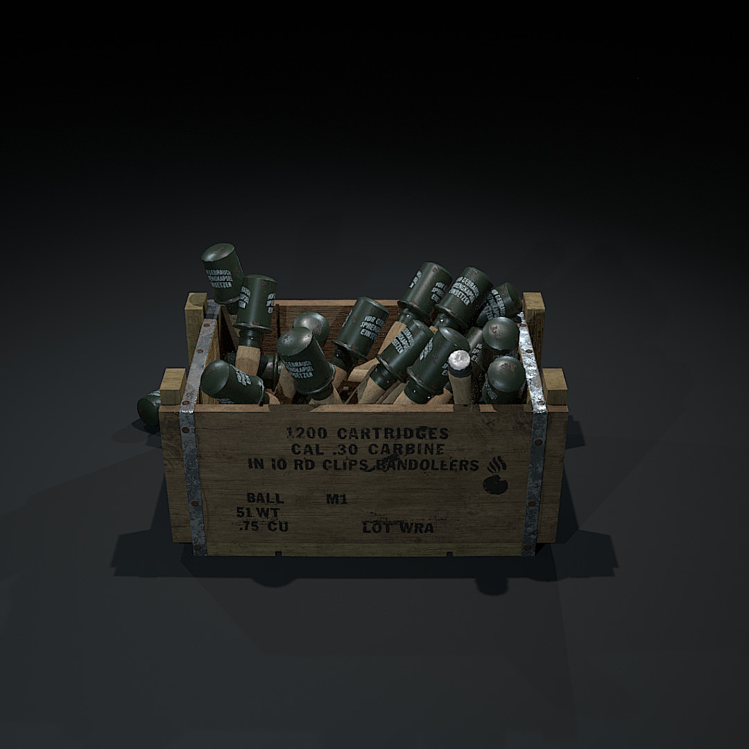 ArtStation - Grenade Crate Pack | Resources