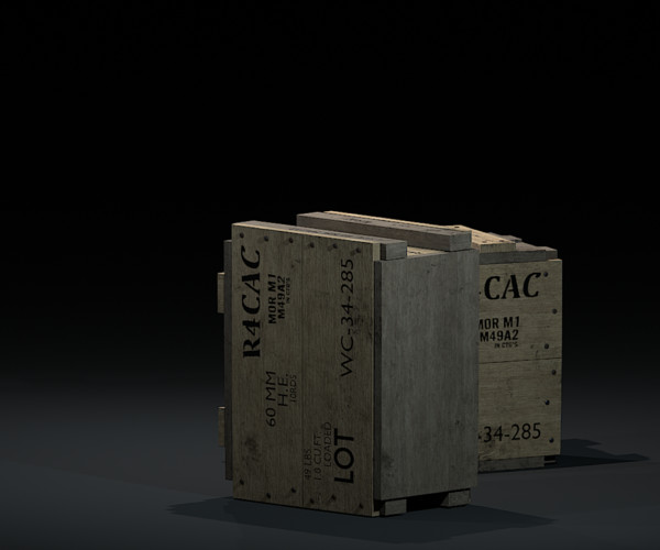 ArtStation - ww2-Crate2 | Resources