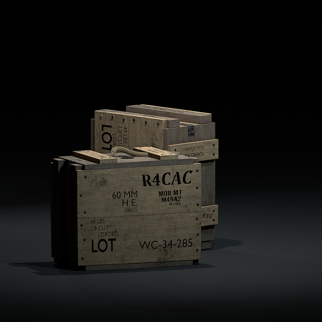 ArtStation - ww2-Crate2 | Resources